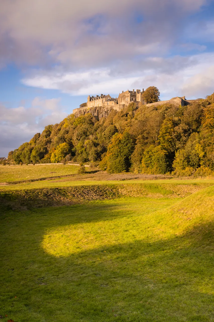 Stirling Castle seen from Kings Park
