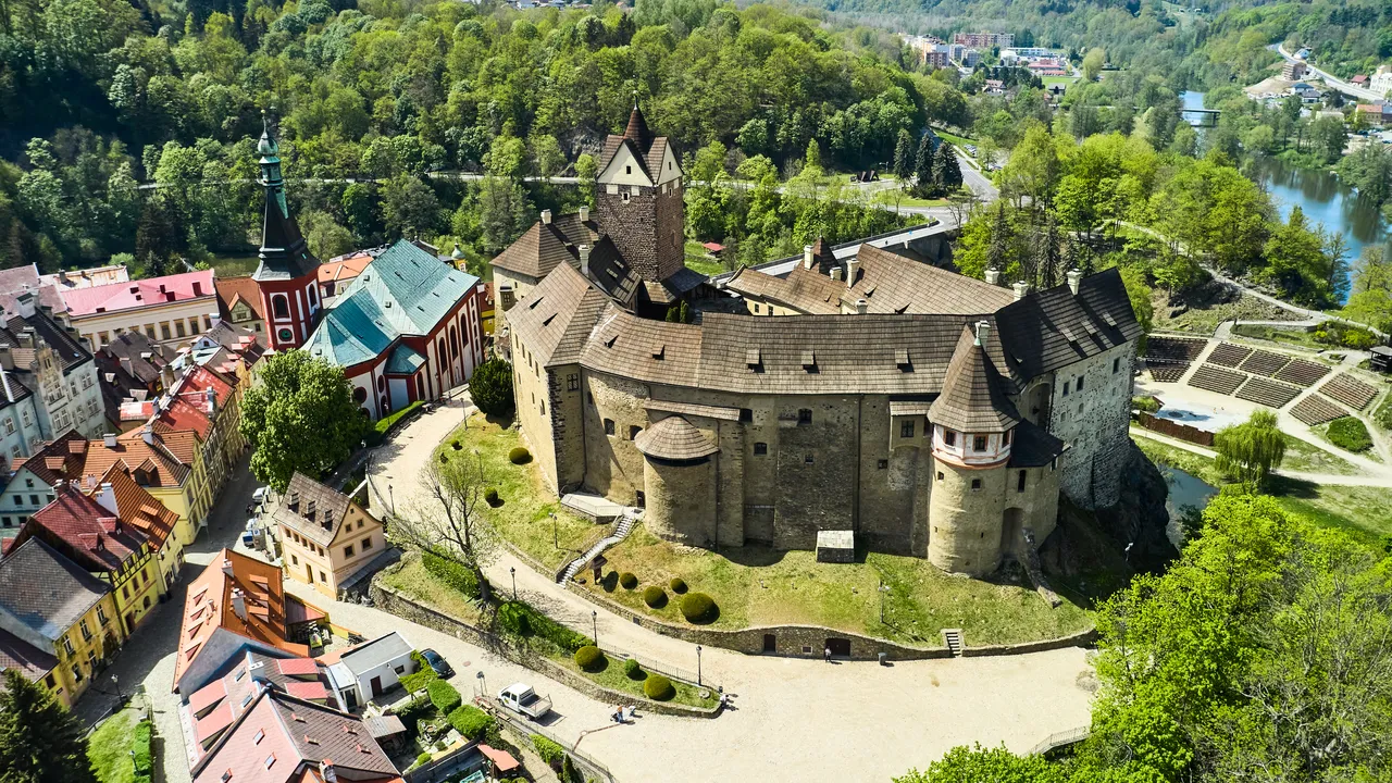 Czechia Digital Media Library - Hrad Castle Loket