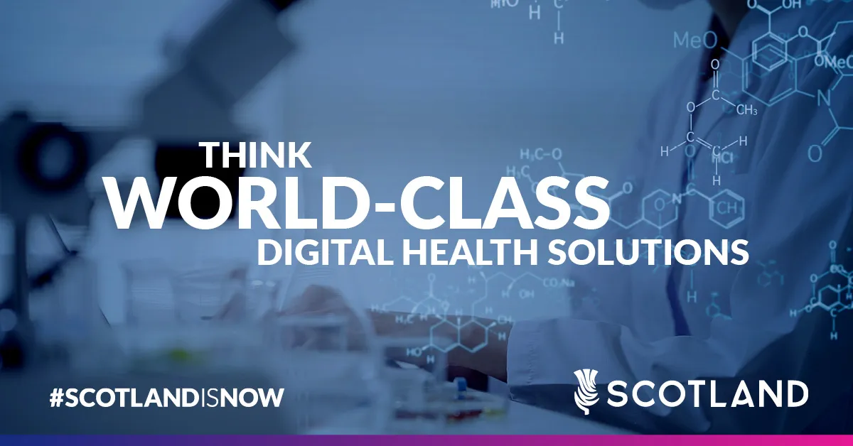 Brand Scotland Toolkit - Digital Health | World Class vsn 2 | Social tile