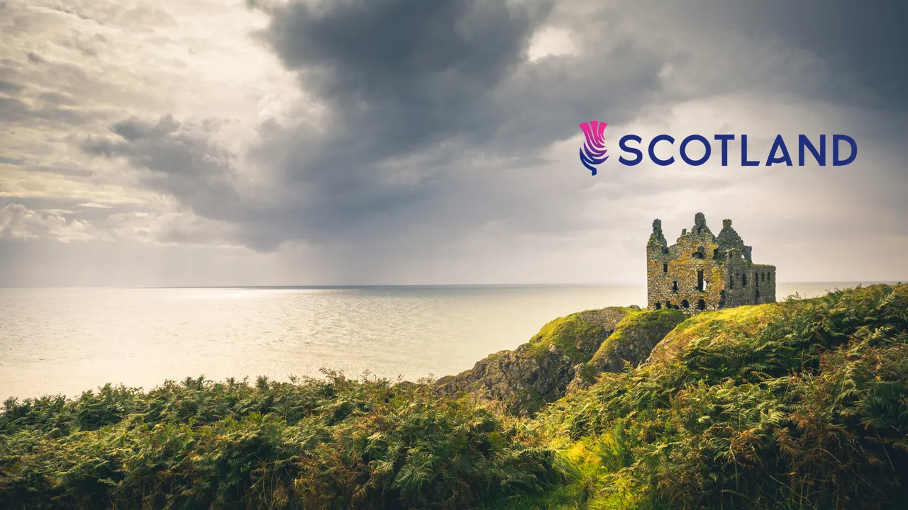 Brand Scotland Toolkit - 23-24 - Teams Background - Dunskey Castle